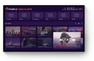 Our Apps | Explore Purple Smart's Customizable IPTV Players
