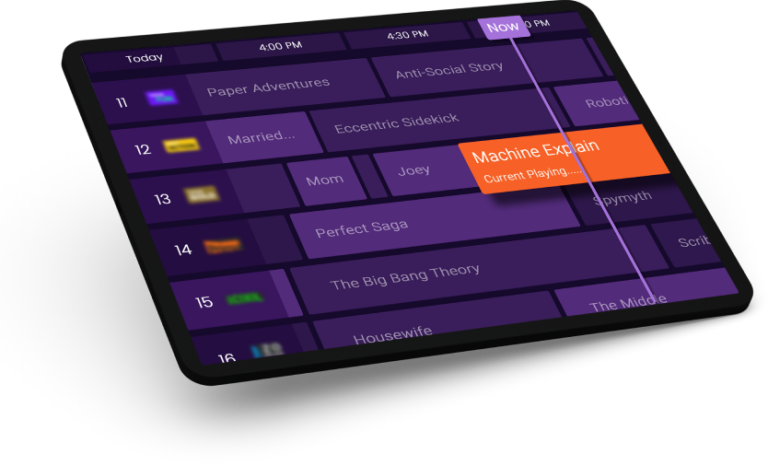 Purple Smart App | Media Player Tailored for Your Business Needs