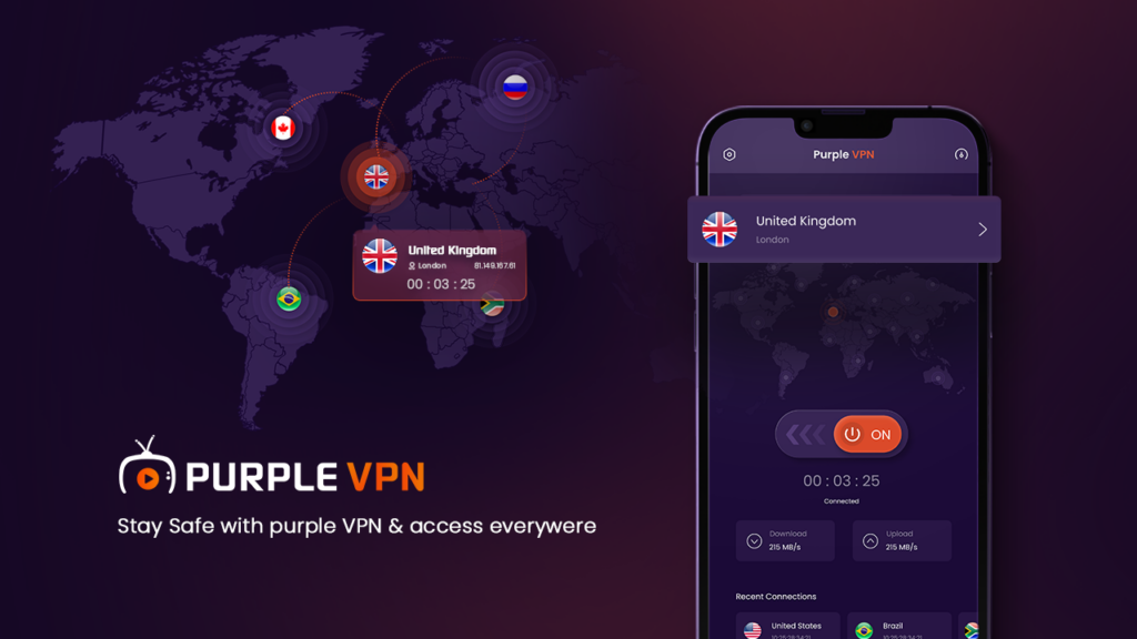 Purple VPN | Secure Your Internet with Fast and Private Browsing